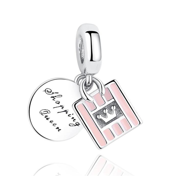 Pandora Compatible Shopping Queen Charm – Be Fabulous Jewellery
